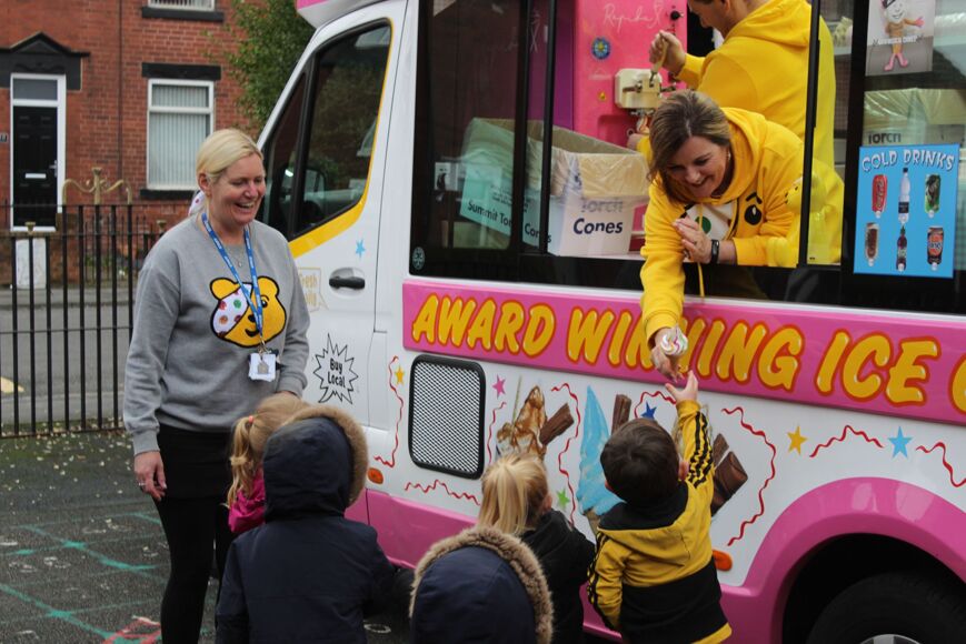 Children in Need: visit from Mr Whippy! - Latest News - Cockburn Haigh ...